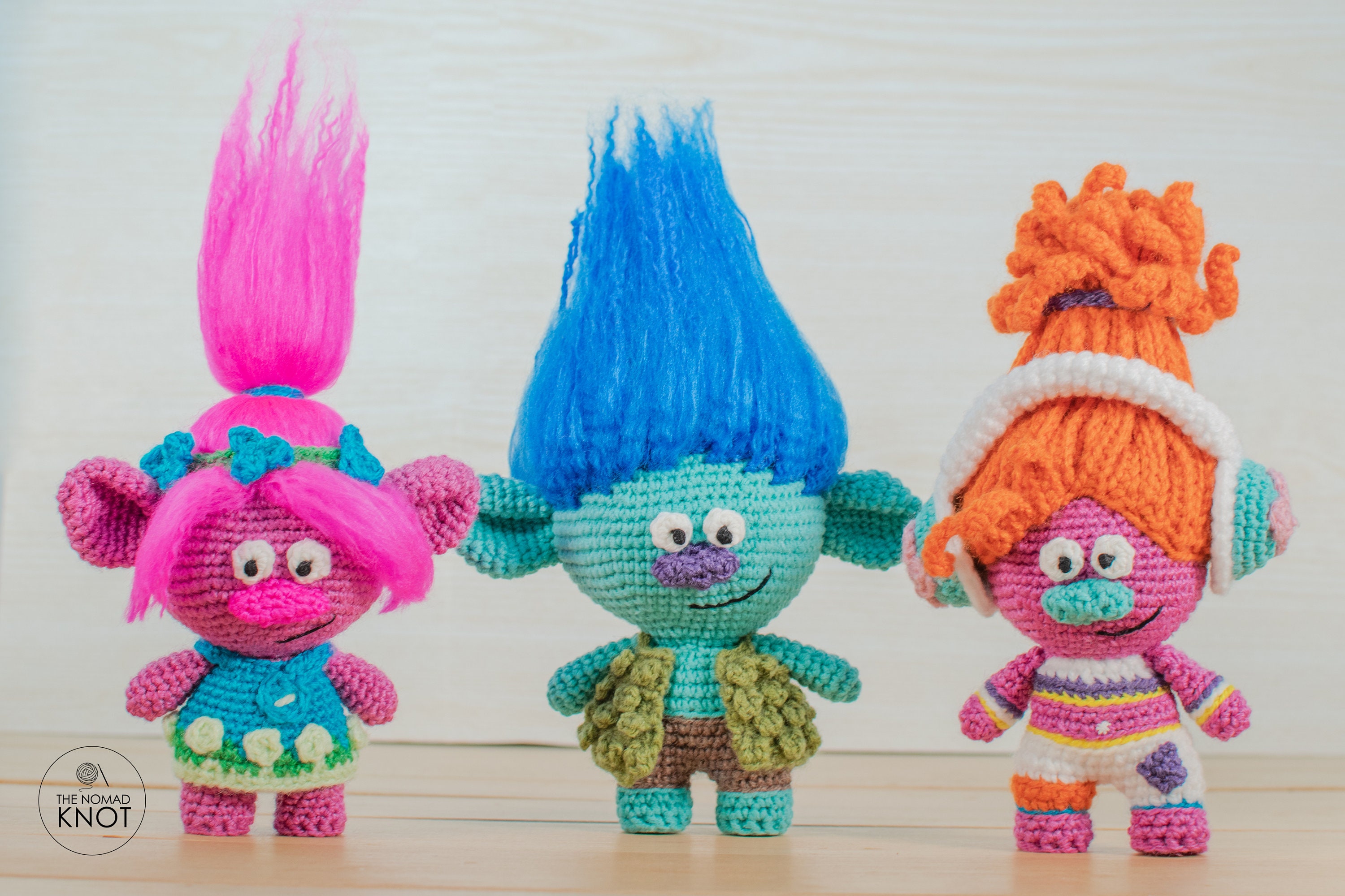 Branch Troll Kid Crochet Pattern Troll Miniature Amigurumi - Etsy