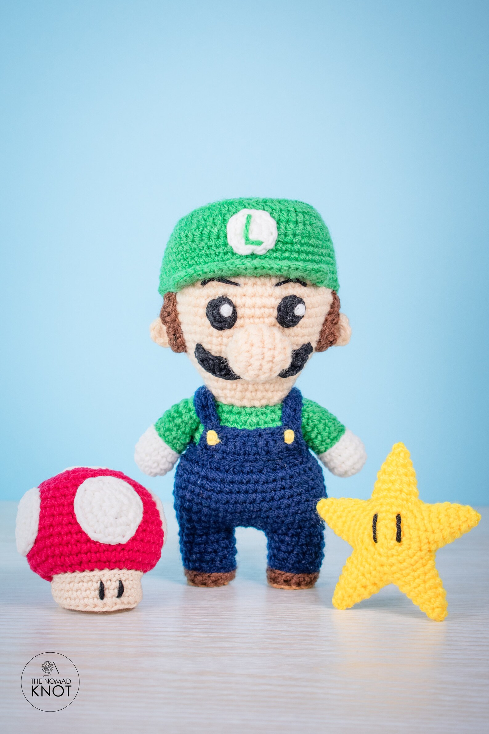 Luigi Crochet Pattern Amigurumi PDF Download Geek Crochet - Etsy