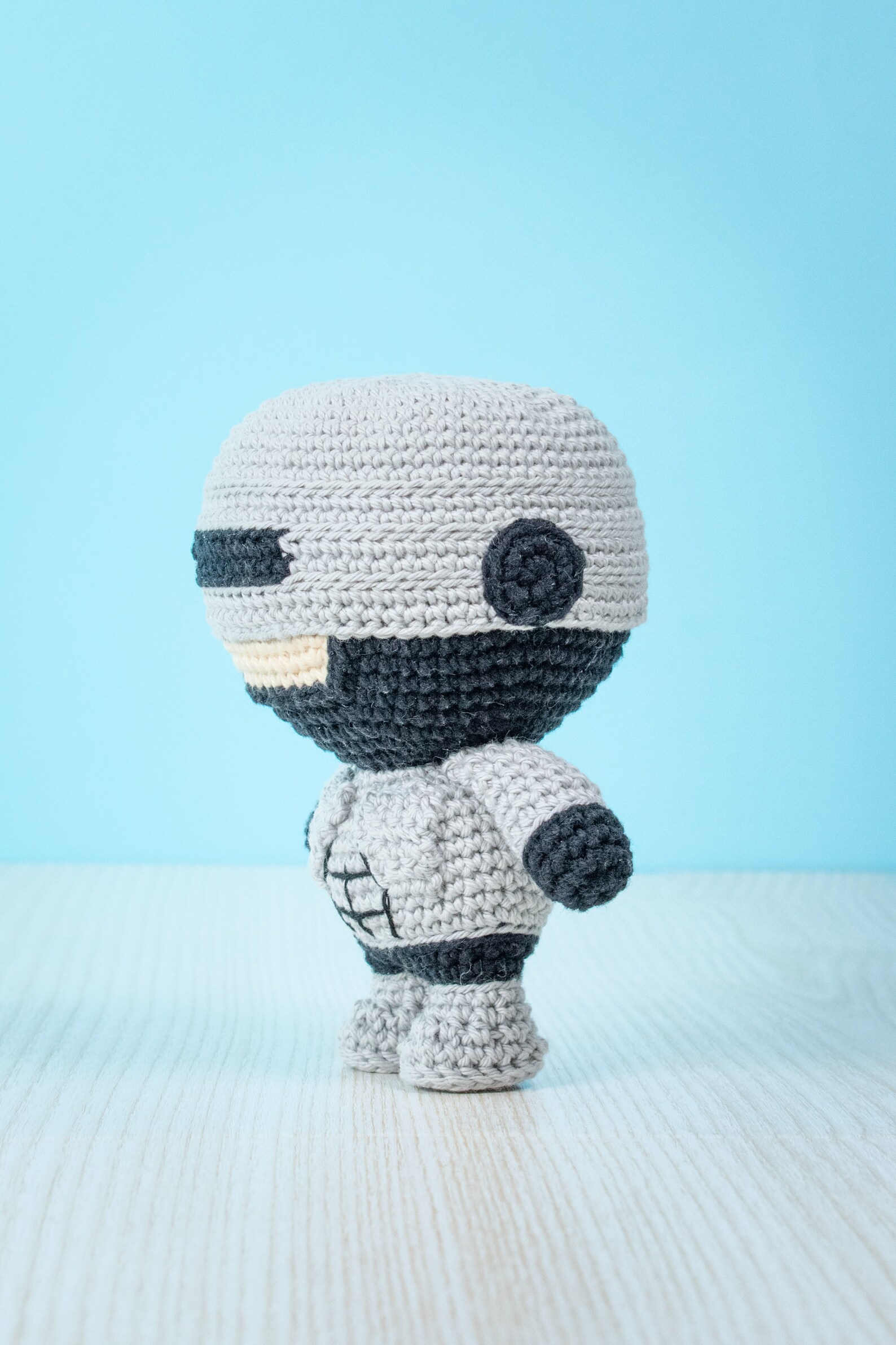 Robot Amigurumi Pattern | Cyborg Crochet Toy PDF | Robocop Amigurumi - Etsy