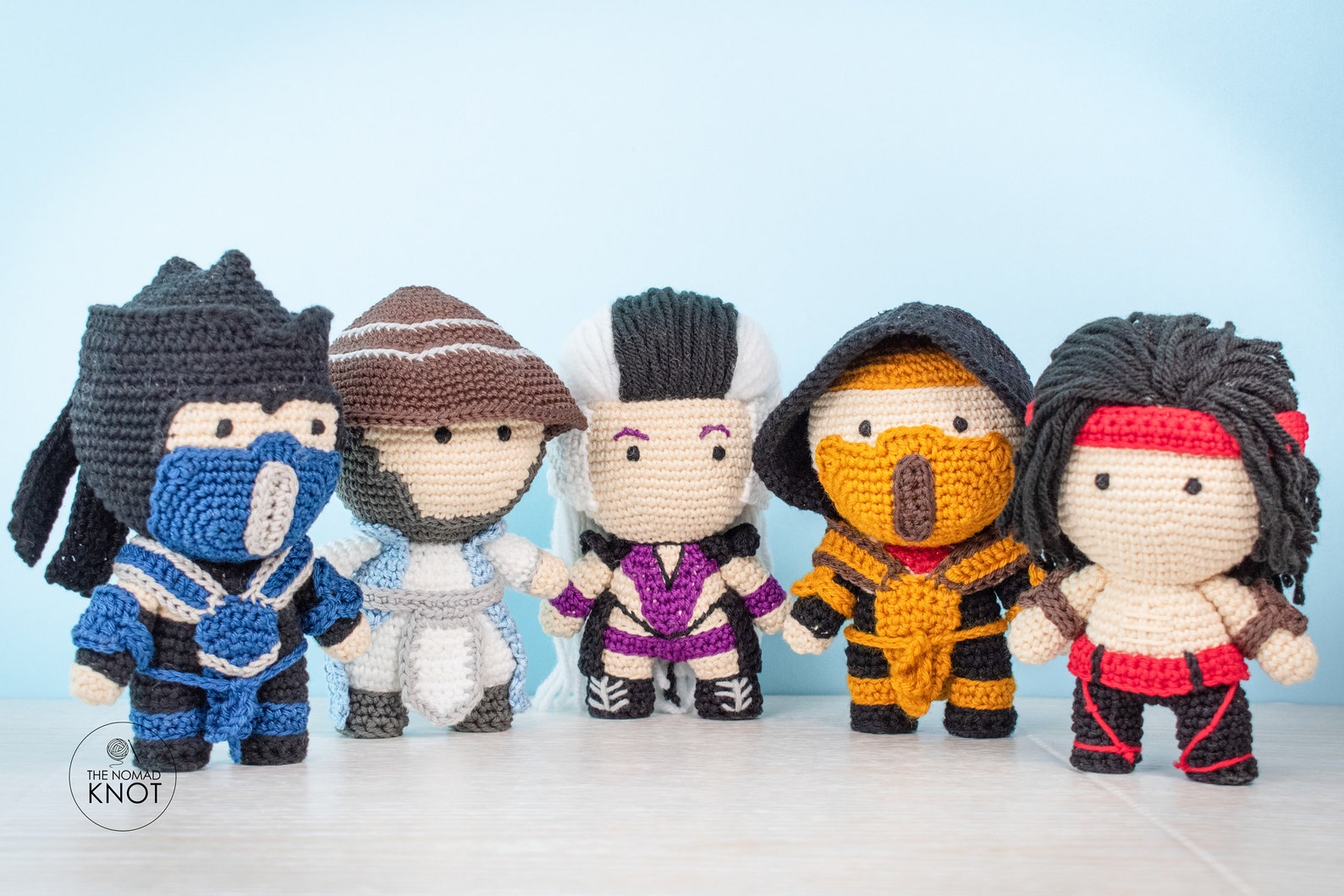 God of Thunder Kid Raiden Crochet Pattern Mortal Kombat | Etsy