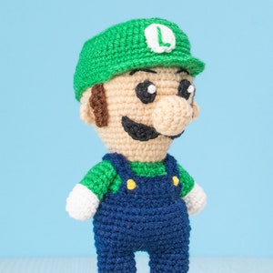 Luigi Crochet Pattern | Amigurumi PDF Download | Geek Crochet Toy - Etsy
