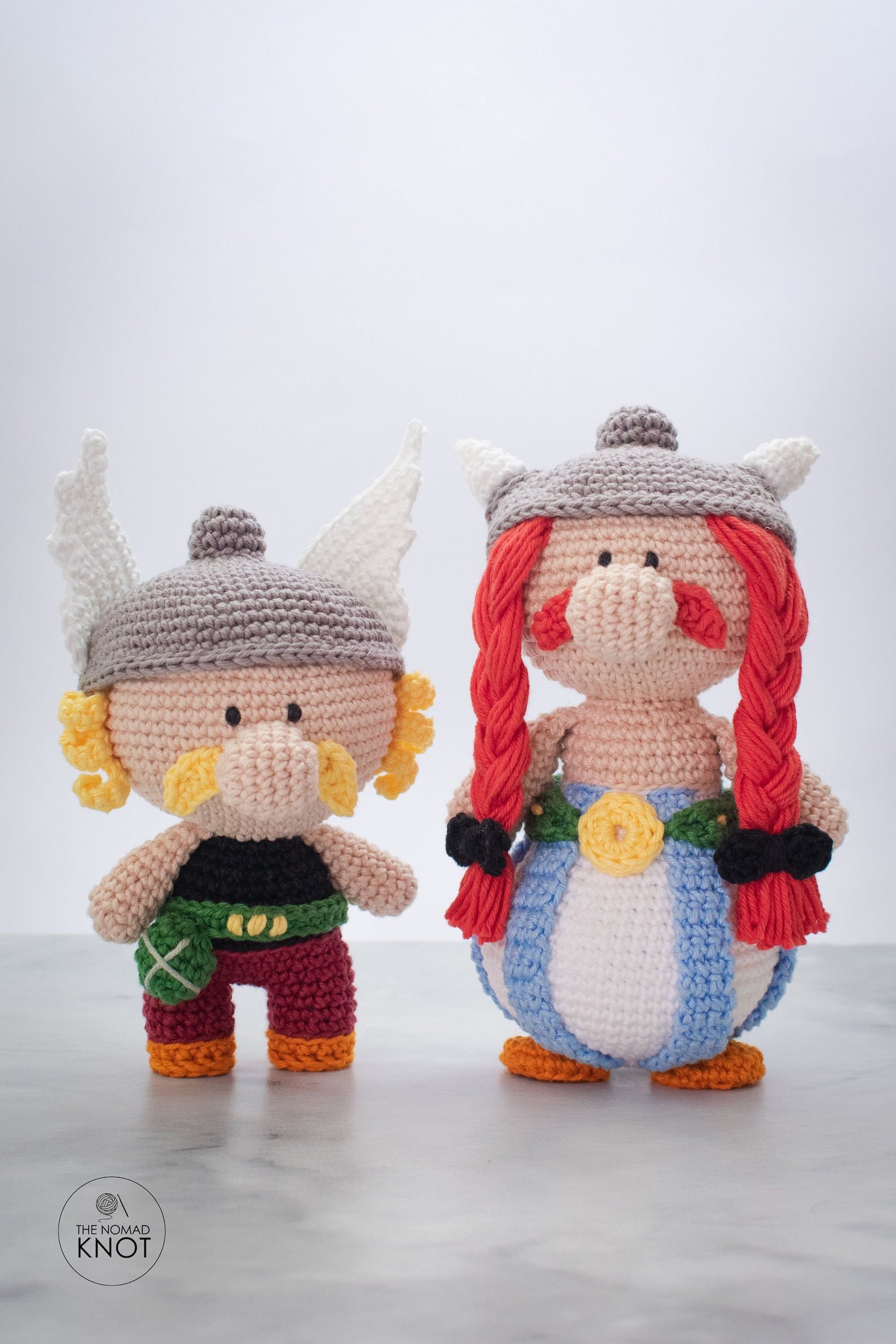 Asterix Amigurumi Pattern Gaul Warrior Crochet Toy Crochet - Etsy