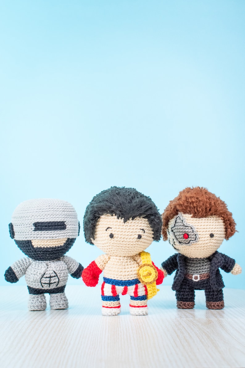 Rocky Amigurumi Pattern Boxer Crochet Toy PDF Pugilist | Etsy