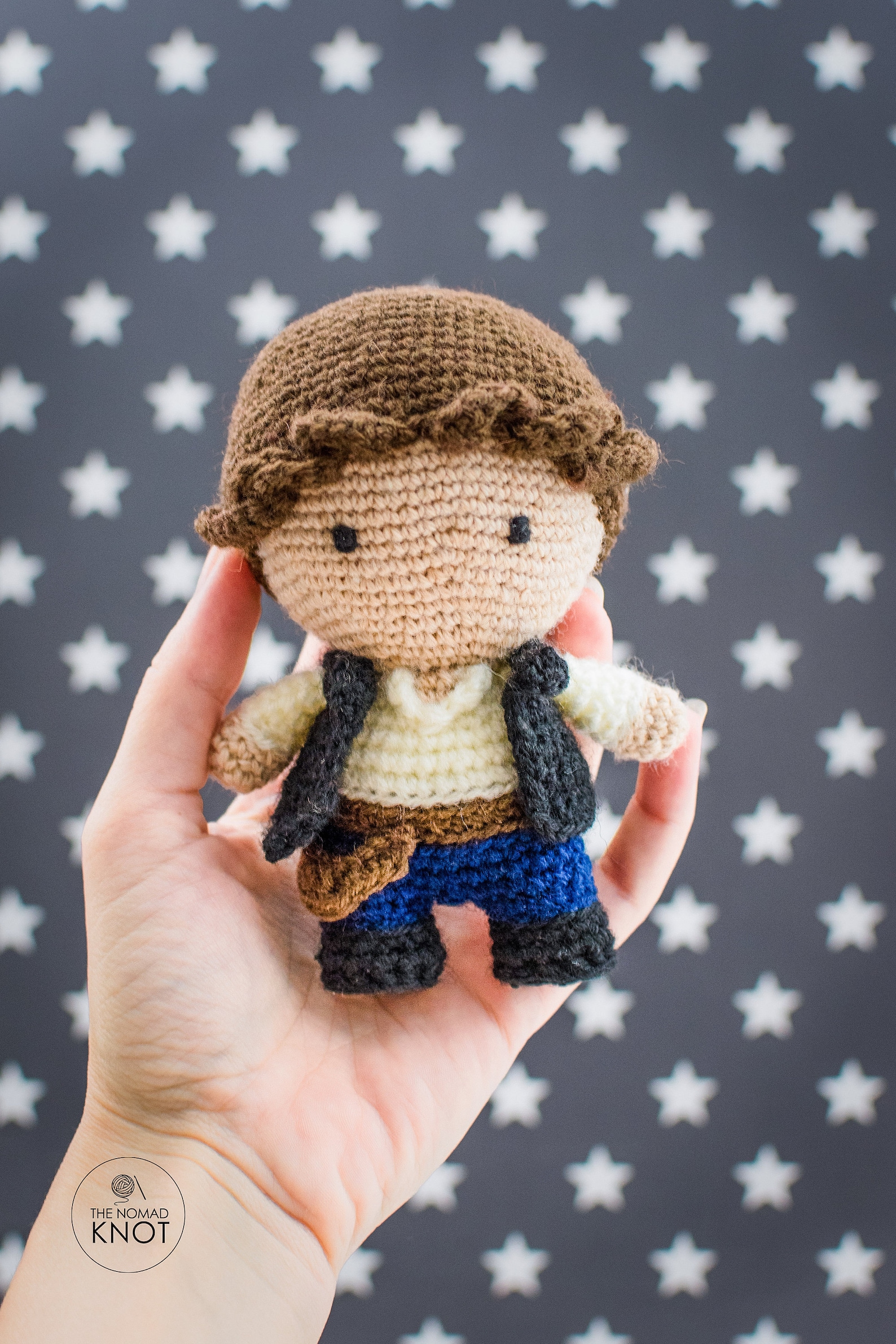 Kid Han Solo Crochet Pattern Star Wars Amigurumi Toy - Etsy