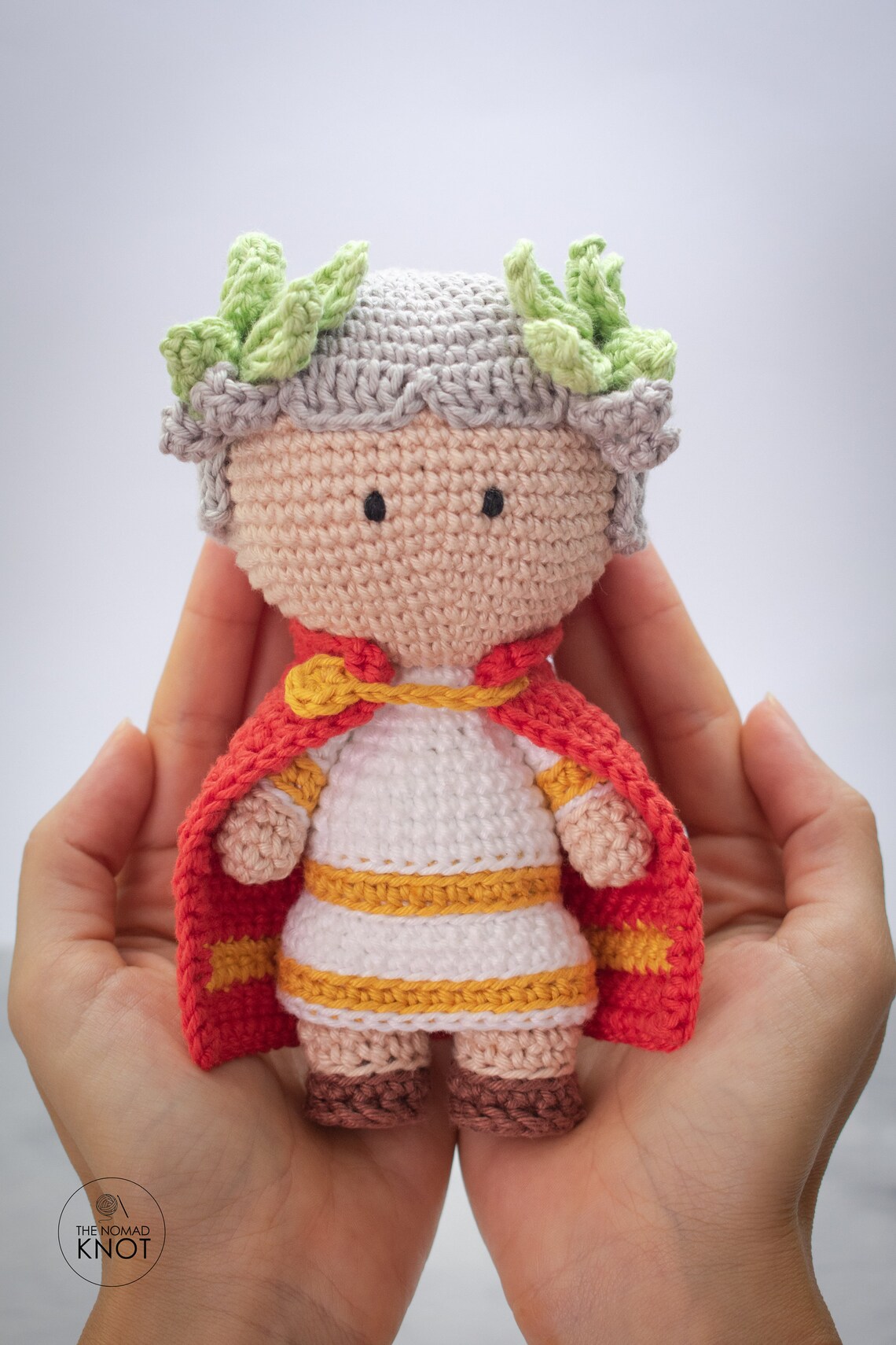 Julius Caesar Crochet Pattern Roman Amigurumi Toy Crochet - Etsy