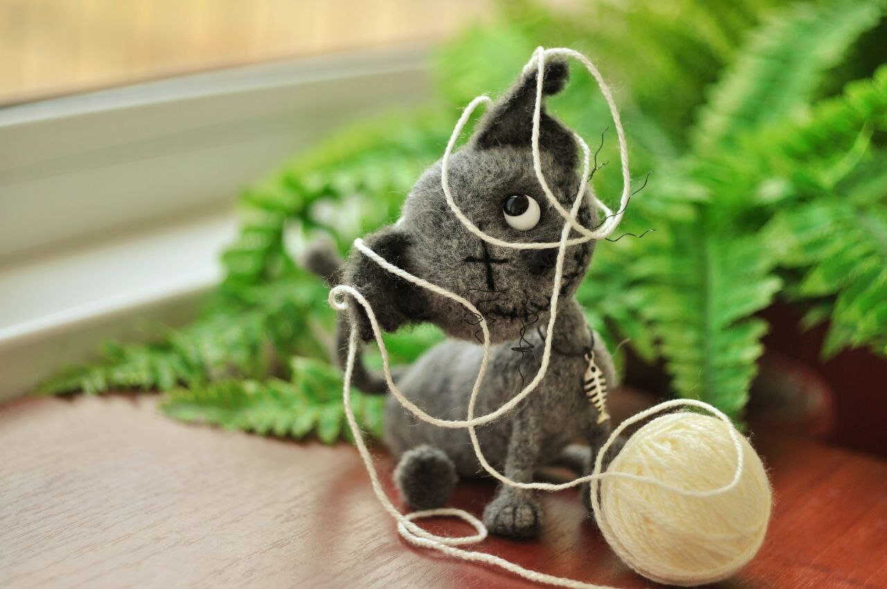 Zombie Cat Amigurumi Crochet Pattern, Instant Digital Download PDF ...