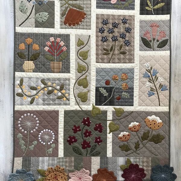 Nana Flower Quilt Pattern - Etsy