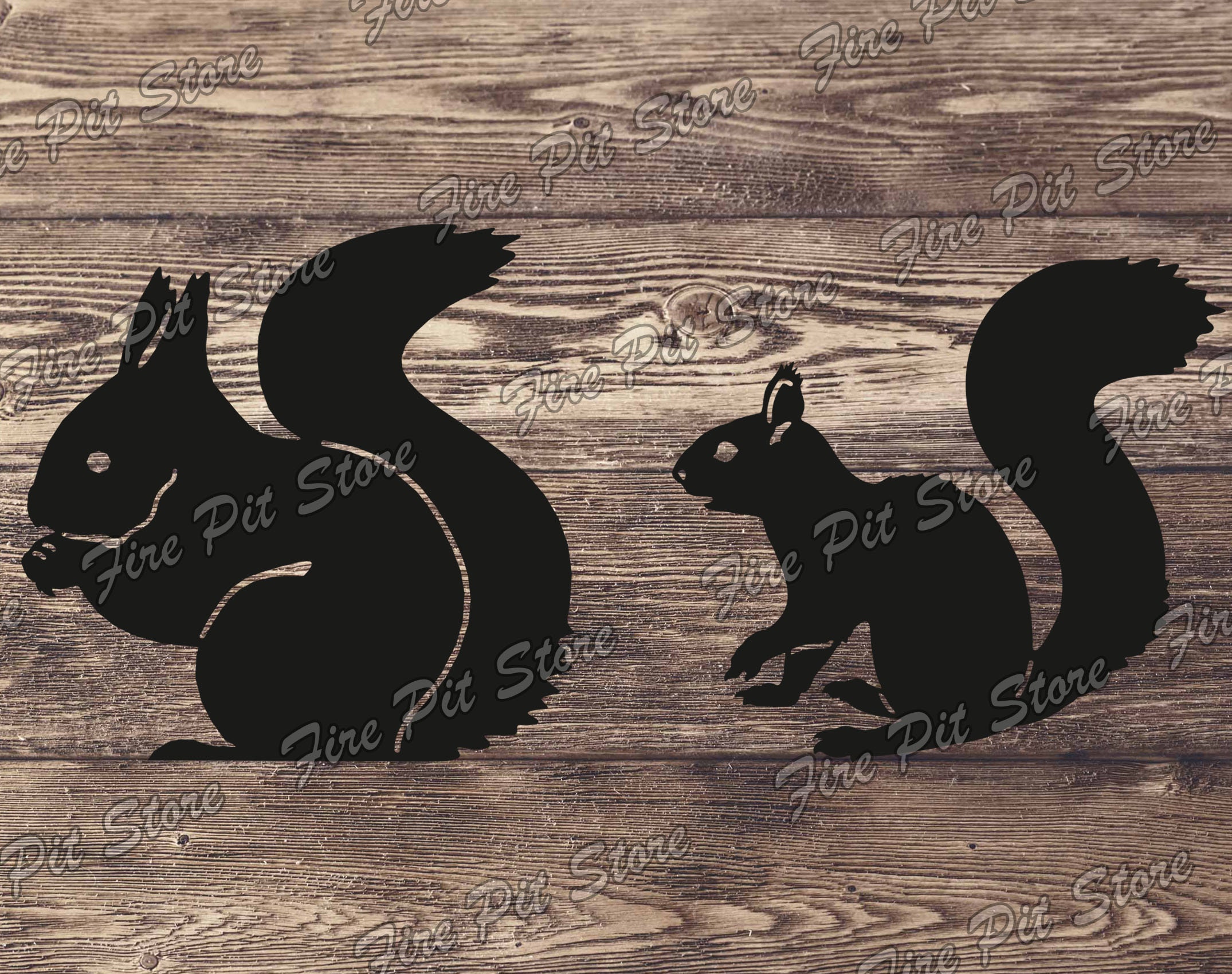 Squirrel. Vector Art File. Digital Files Dxf Svg Png Ai - Etsy UK