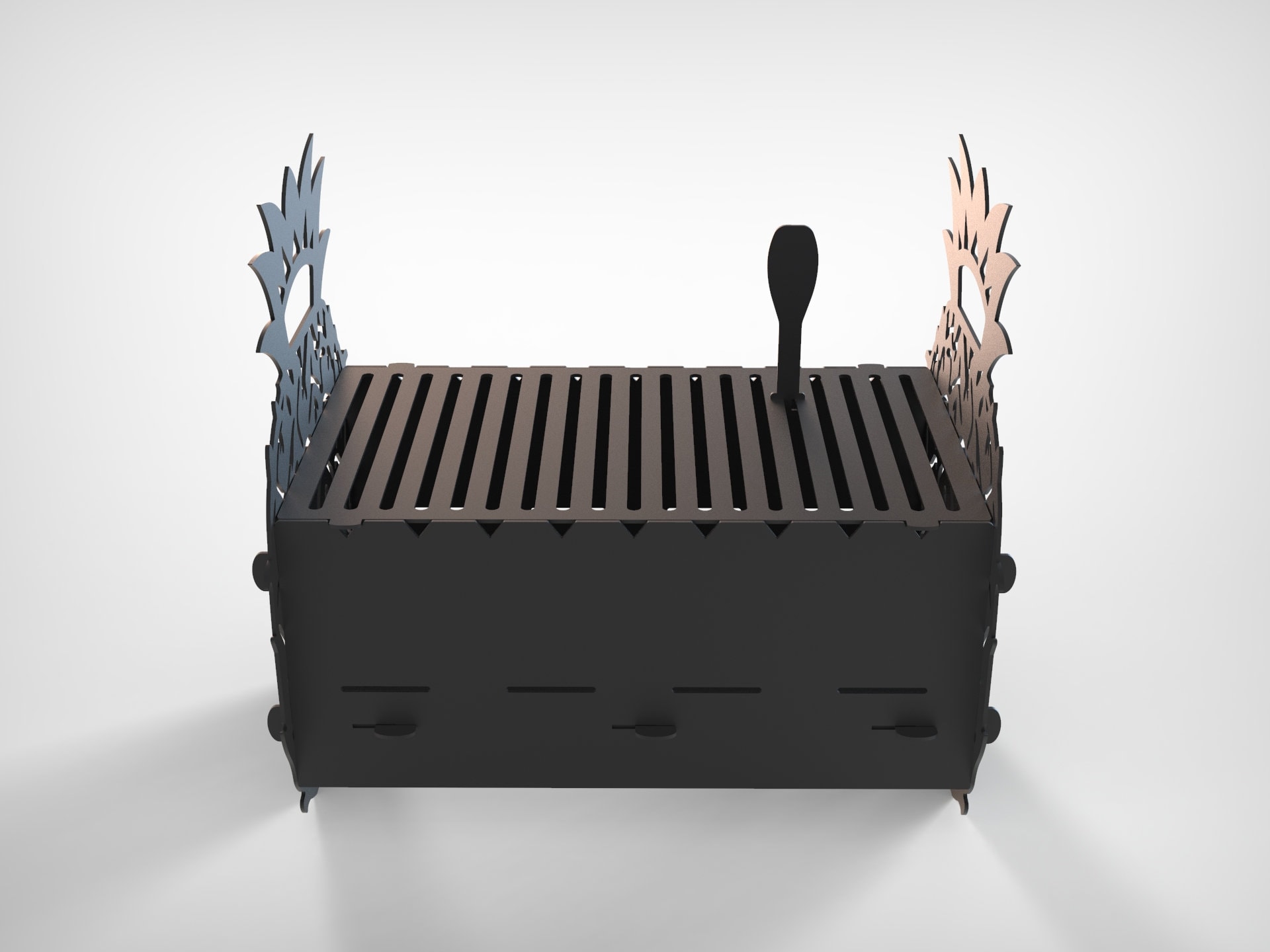 Fire Pit Pineapple Grill DXF Files for Plasma Laser CNC - Etsy