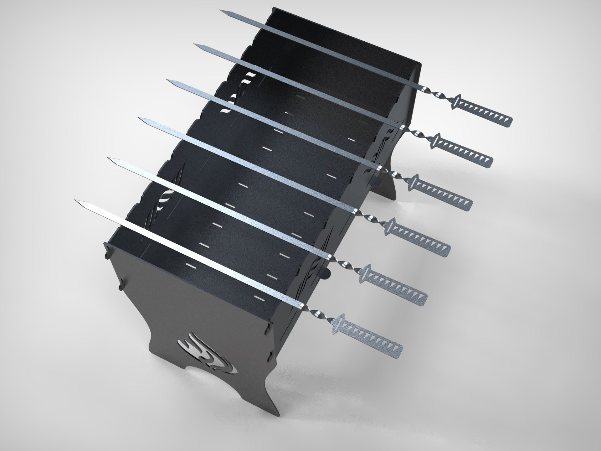 Skewers Katana DXF Files for Plasma Laser CNC. Kebab - Etsy