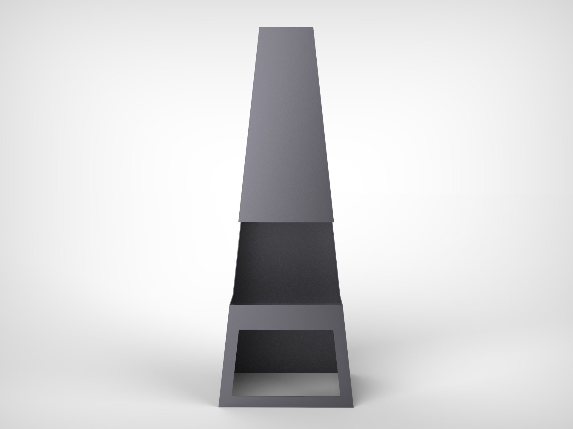 Fire Pit V2 h-59 Garden Fireplace DXF files for plasma | Etsy