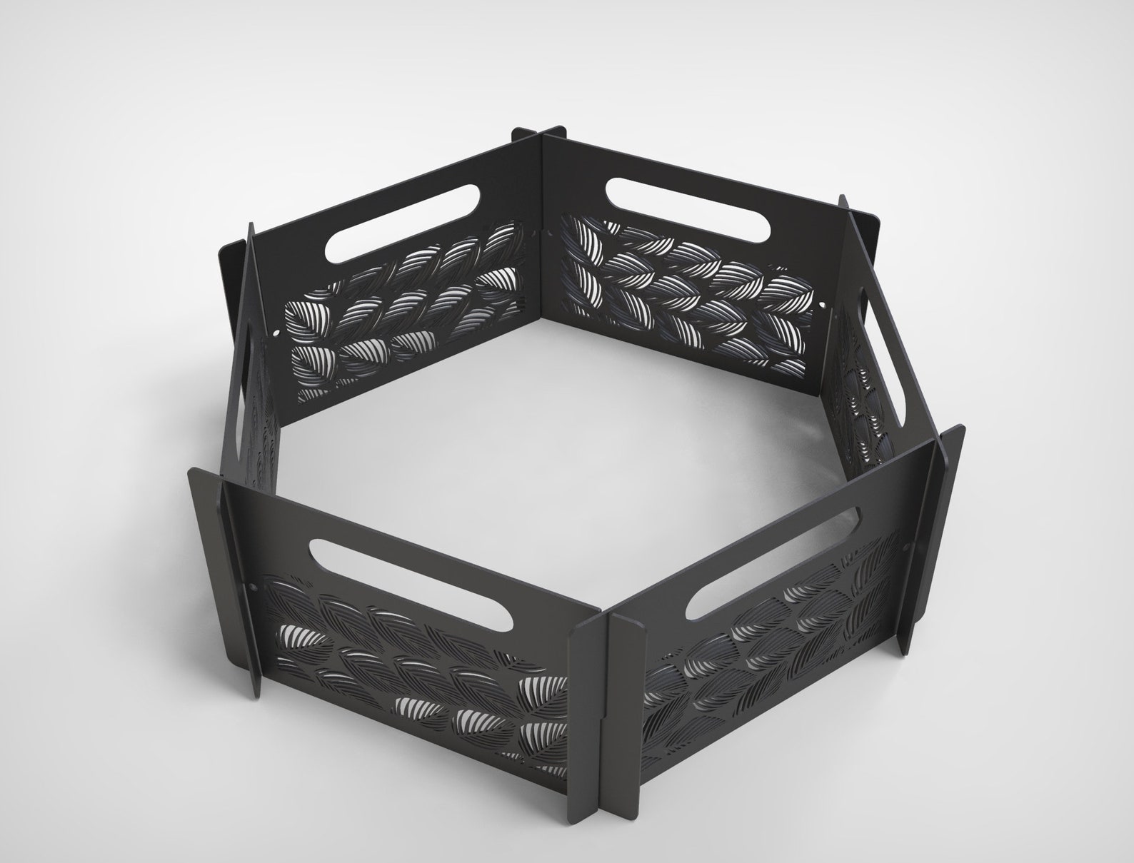 Flat Pack Fire Pit V2 DXF Files for Plasma Laser Cutting | Etsy