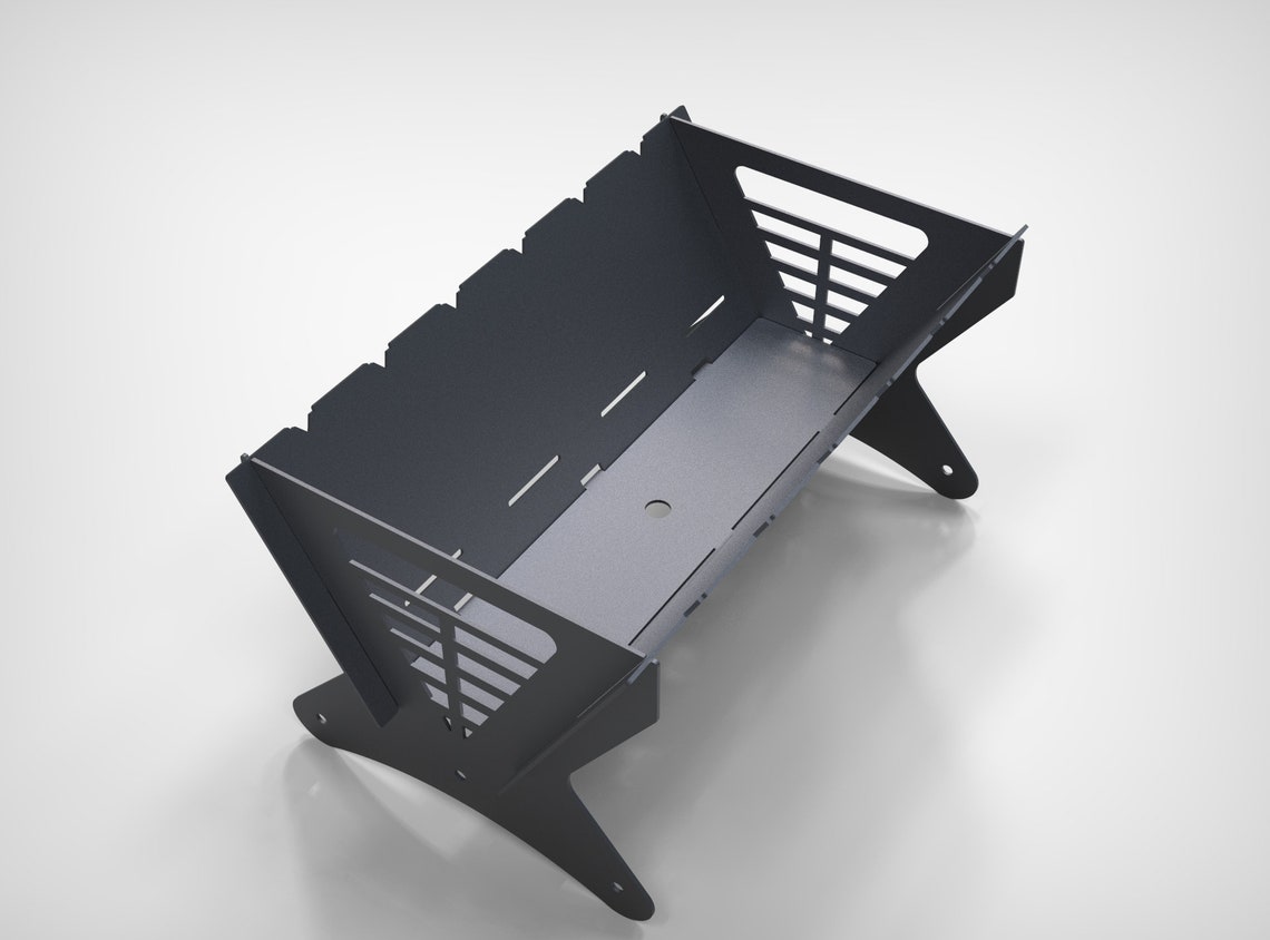 Fire Pit Mix V2 grill DXF files for plasma laser CNC Fire | Etsy