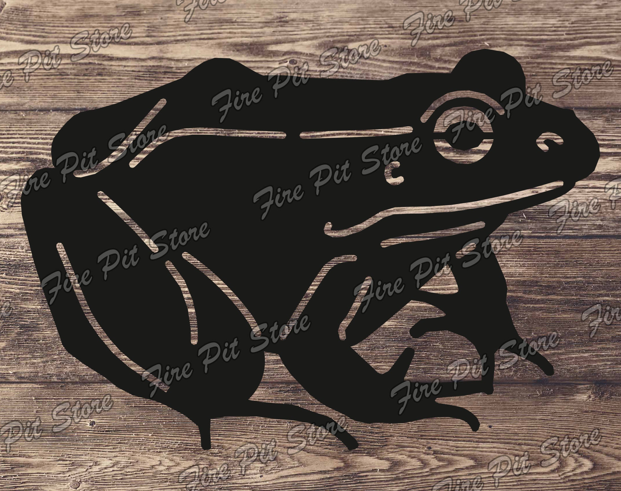 Frog. Vector art file. Digital files dxf svg png ai eps | Etsy