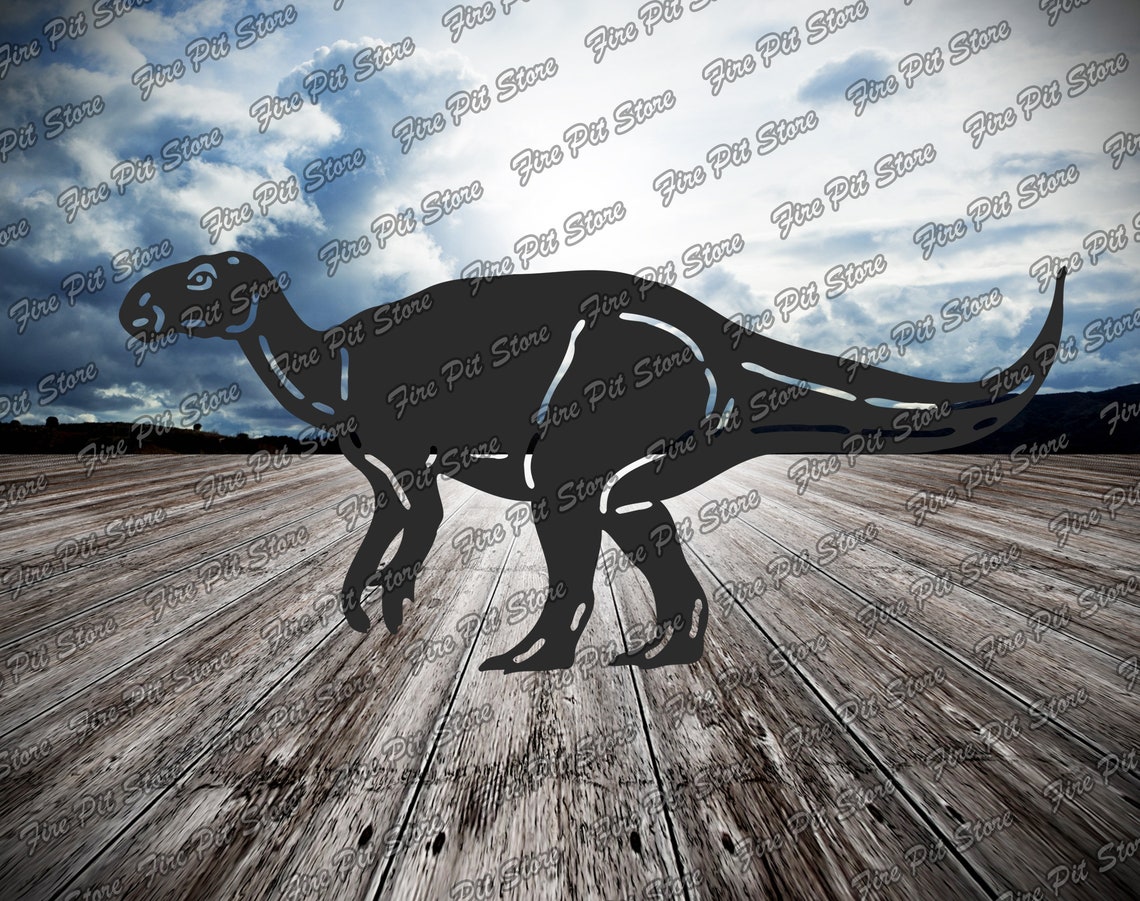 Iguanodon. Vector Art File. Digital Files Dxf Svg Png Ai - Etsy