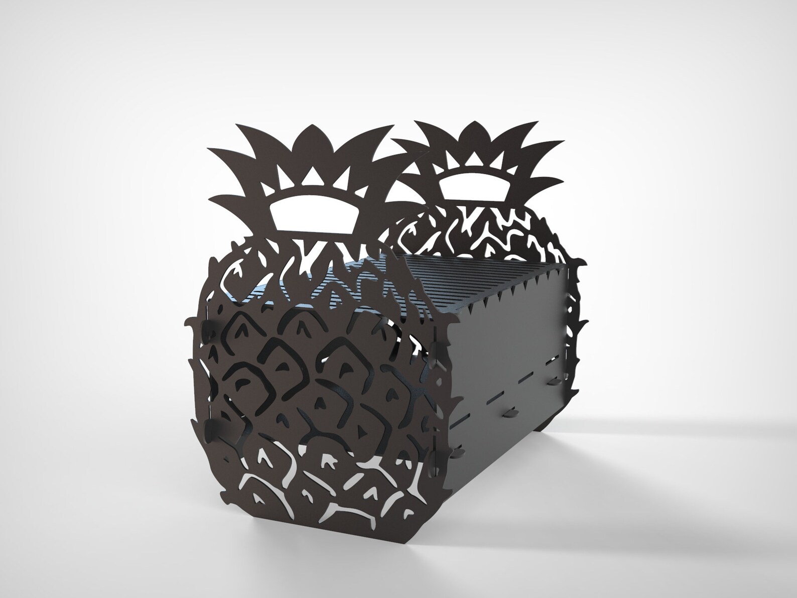 Fire Pit Pineapple Grill DXF Files for Plasma Laser CNC - Etsy