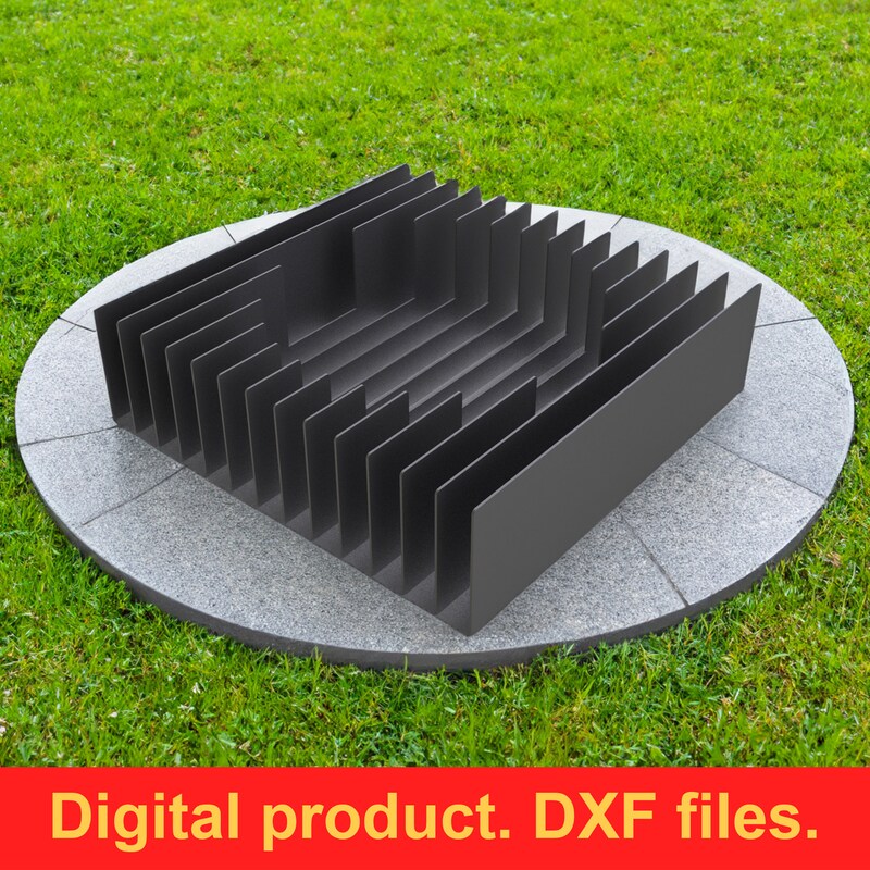 Fire Pit Dxf - Etsy