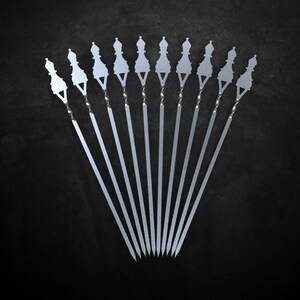 Skewers Chess Elephant DXF files for plasma laser CNC. | Etsy