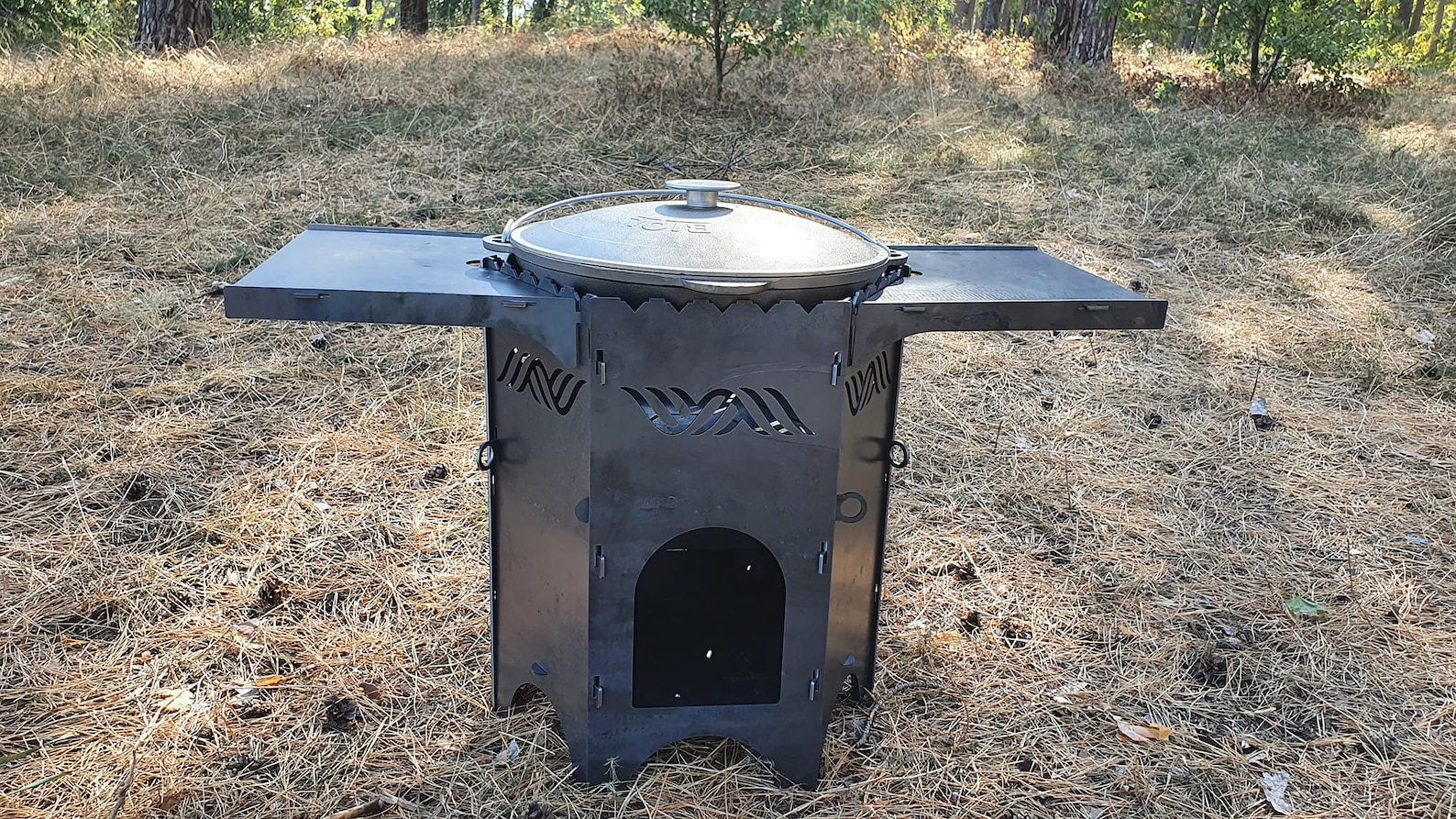 Stove for Cauldron V2 DXF Files for Plasma Laser or CNC. Camp | Etsy