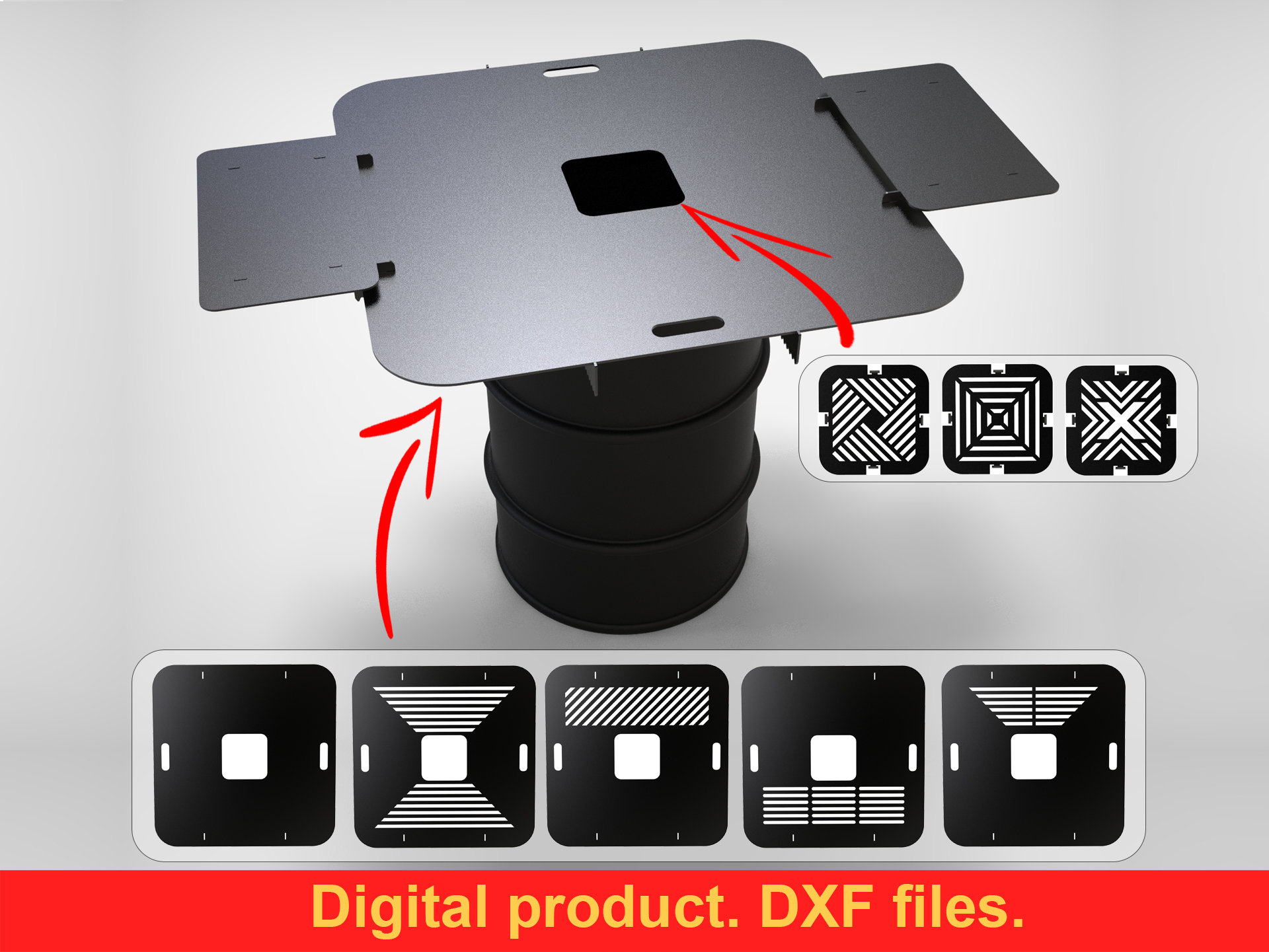 Square Fire Plate 100 Cm for Fire Barrel and Kettle Barbecue | Etsy