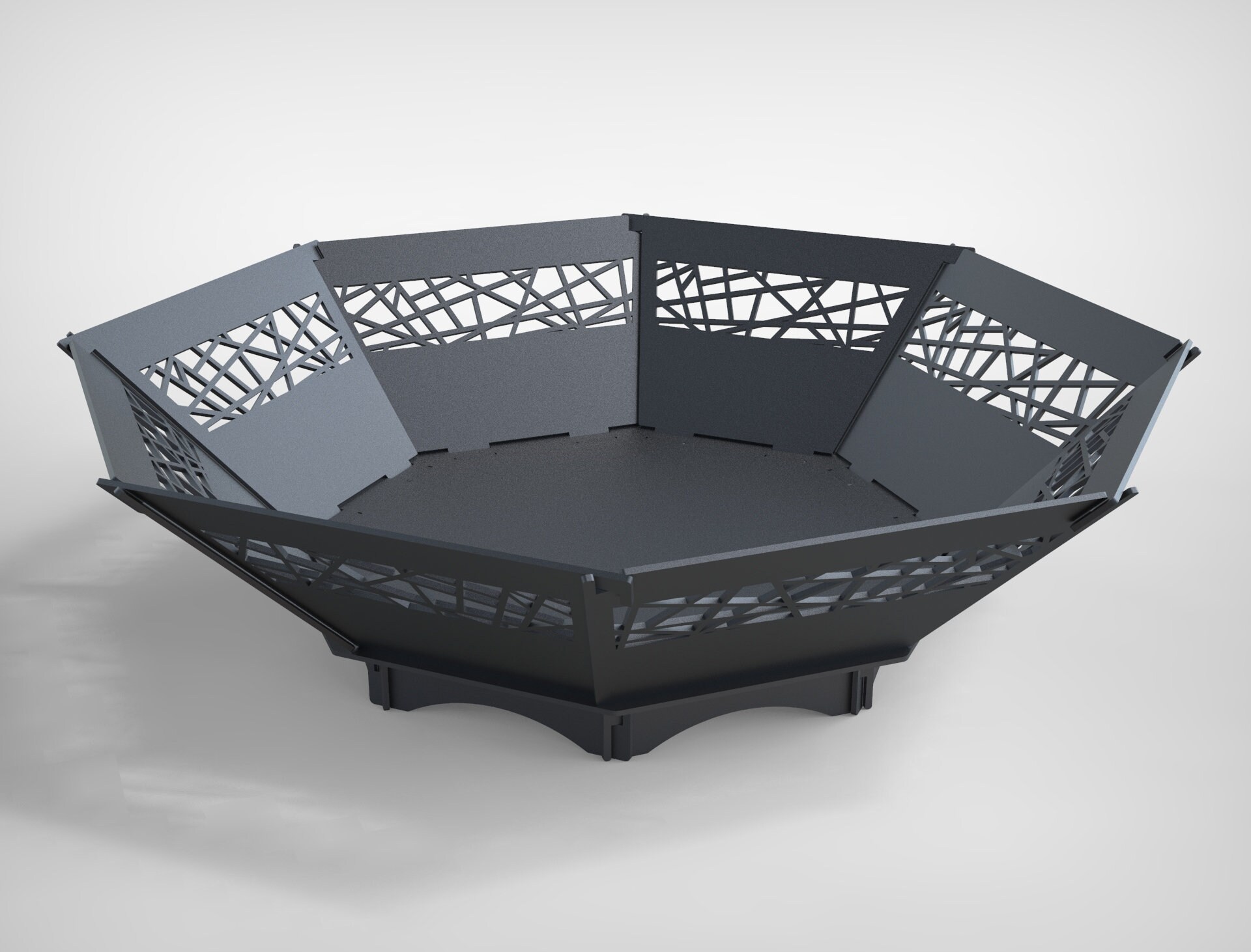 Octagon Fire Pit V1 DXF Files for Plasma Laser Cutting CNC. - Etsy Canada