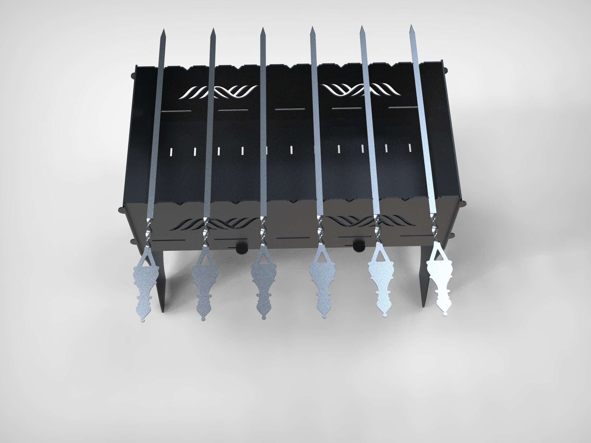 Skewers Chess Elephant DXF Files for Plasma Laser CNC. - Etsy