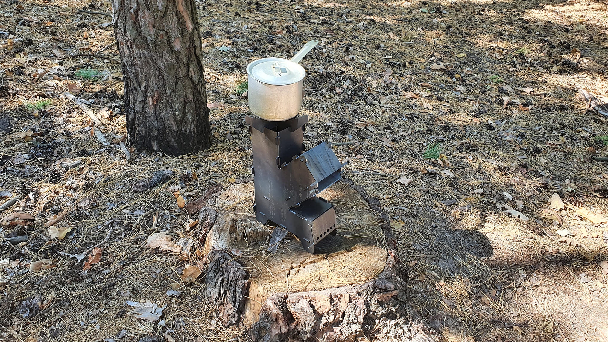 Rocket Stove Mini V1 DXF Files for Plasma Laser. Portable - Etsy