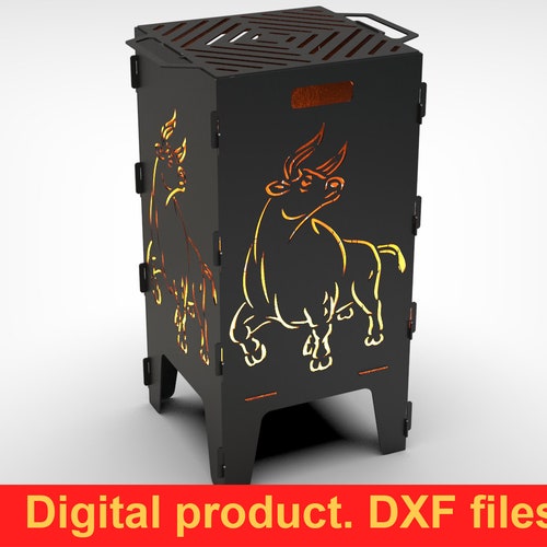 Fire Pit Twist V2 47'' DXF Files for Plasma Laser - Etsy