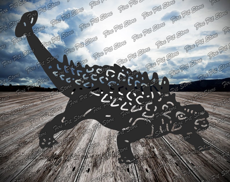 Ankylosaurus. Vector Art File. Digital Files Dxf Svg Png | Etsy