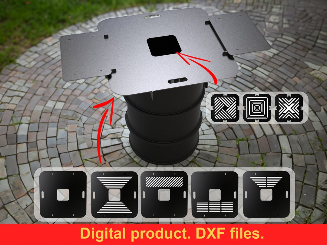 Square Fire Plate 80 Cm for Fire Barrel and Kettle Barbecue Grill Plate ...