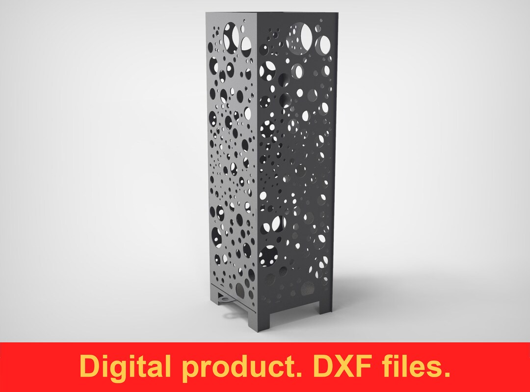 Bubbles Fire Pit DXF Files for Plasma Laser Cutting CNC. - Etsy