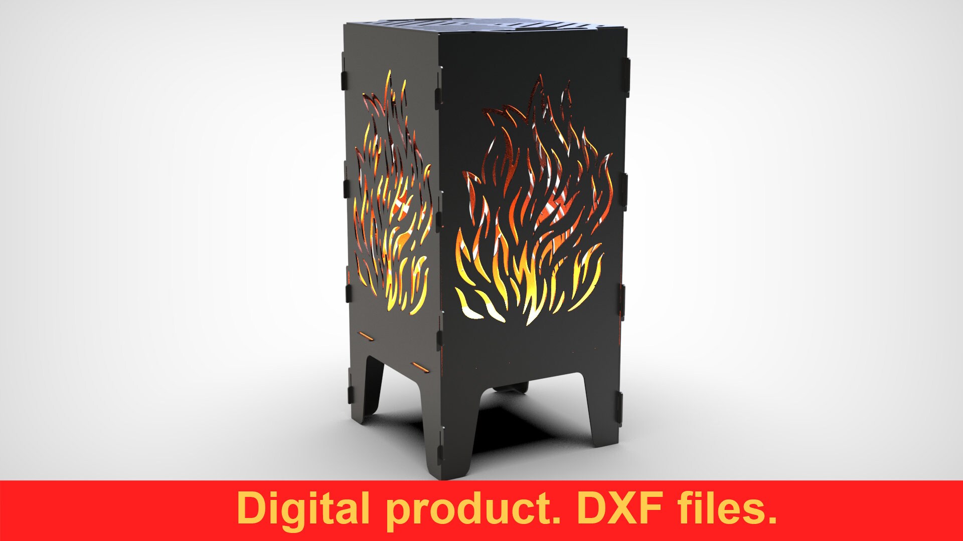 Fire Pit fire Grill DXF Files for Plasma Laser | Etsy