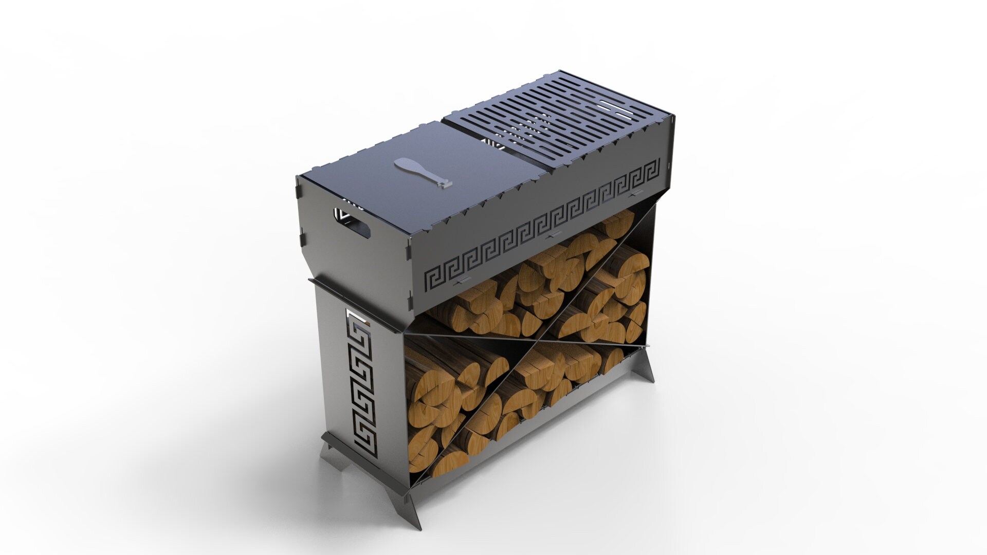 Brazier X V2 DXF Files for Plasma Cut Laser Cut CNC Fire - Etsy