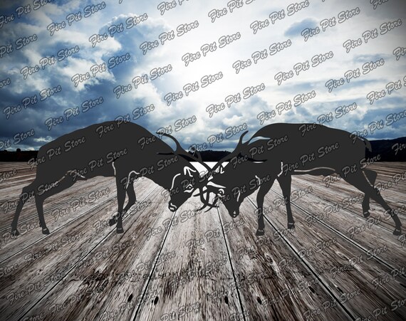 Deer V15. Vector Art File. Digital Files Dxf Svg Png Ai | Etsy