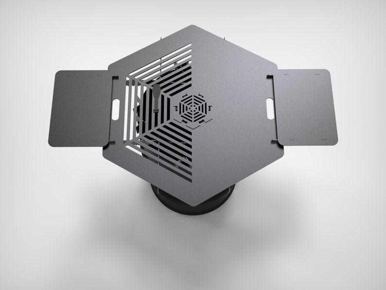 Hexagon Fire Plate 100 Cm for Fire Barrel and Kettle Barbecue - Etsy