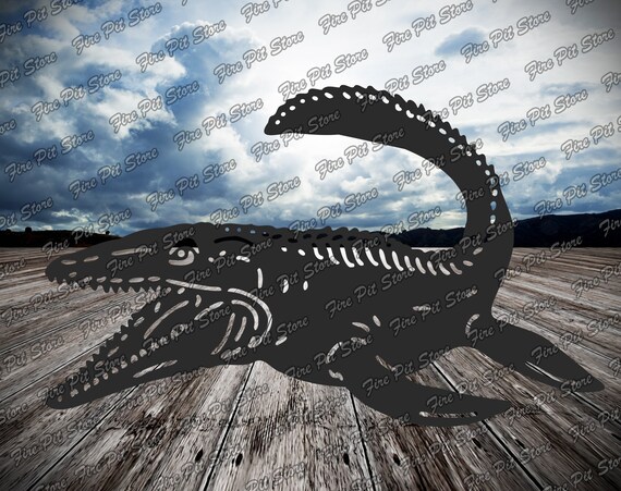 Mosasaurus. Vector Art File. Digital Files Dxf Svg Png Ai | Etsy