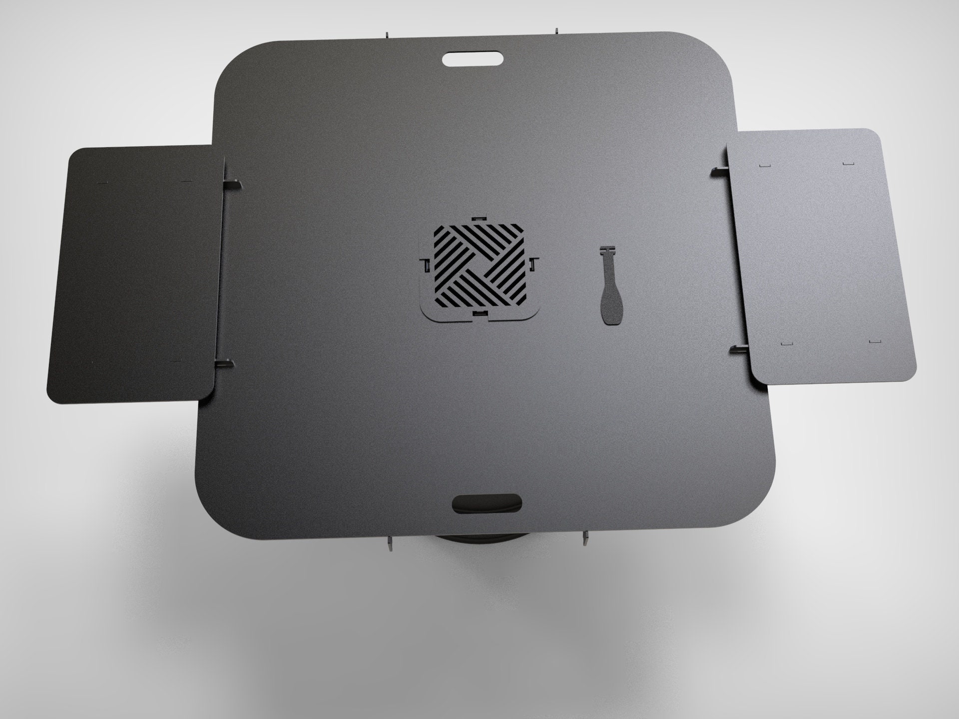 Square Fire Plate 100 Cm for Fire Barrel and Kettle Barbecue | Etsy