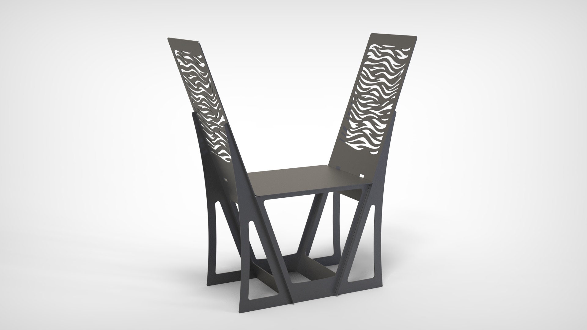 Firewood Rack V1 Modern DXF Files for Plasma Laser Cutting - Etsy