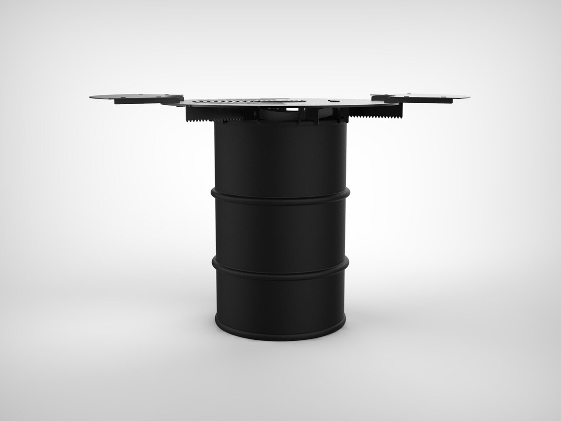 Round Fire Plate 100 Cm for Fire Barrel and Kettle Barbecue | Etsy