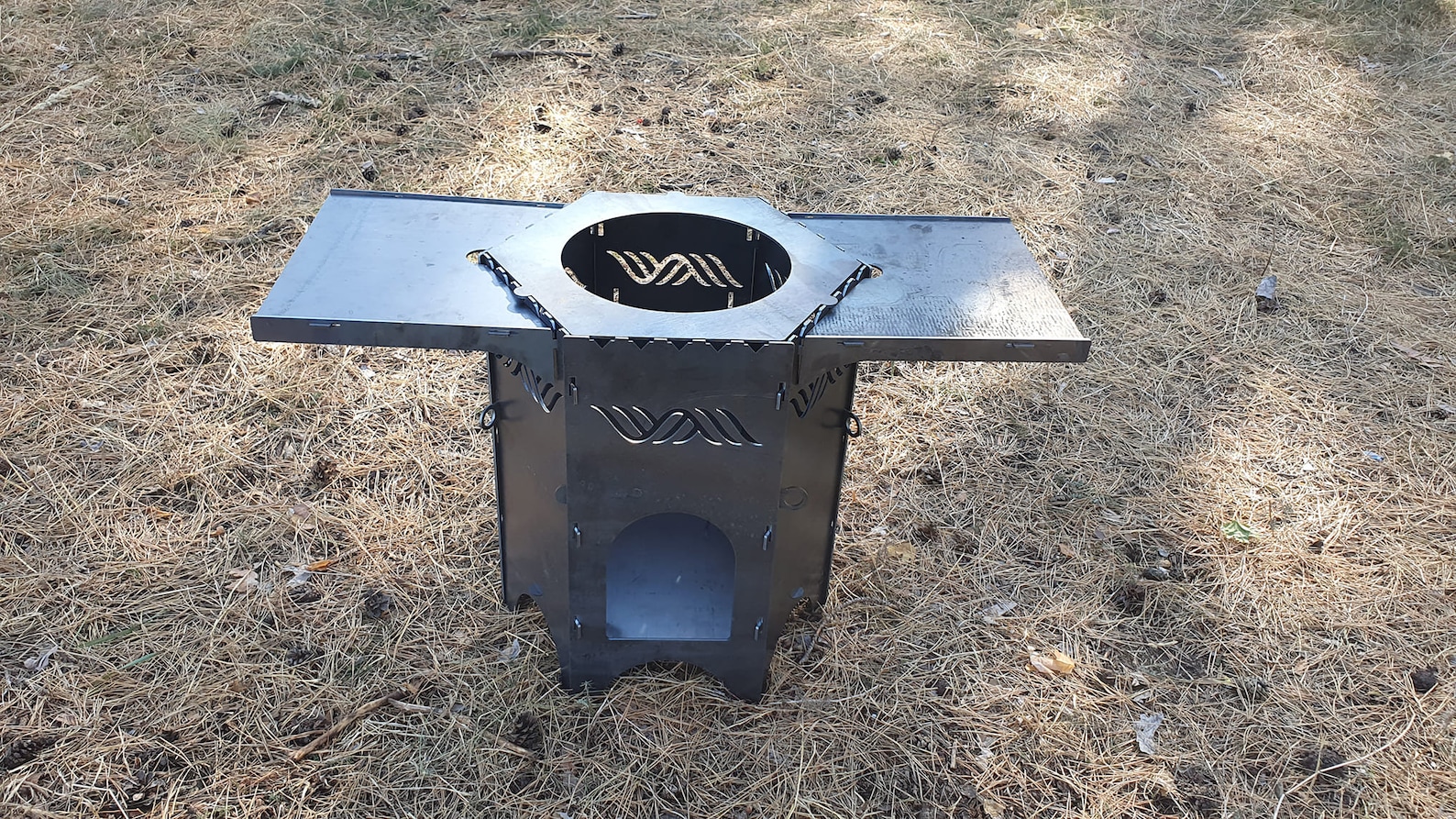 Stove for Cauldron V2 DXF Files for Plasma Laser or CNC. Camp | Etsy