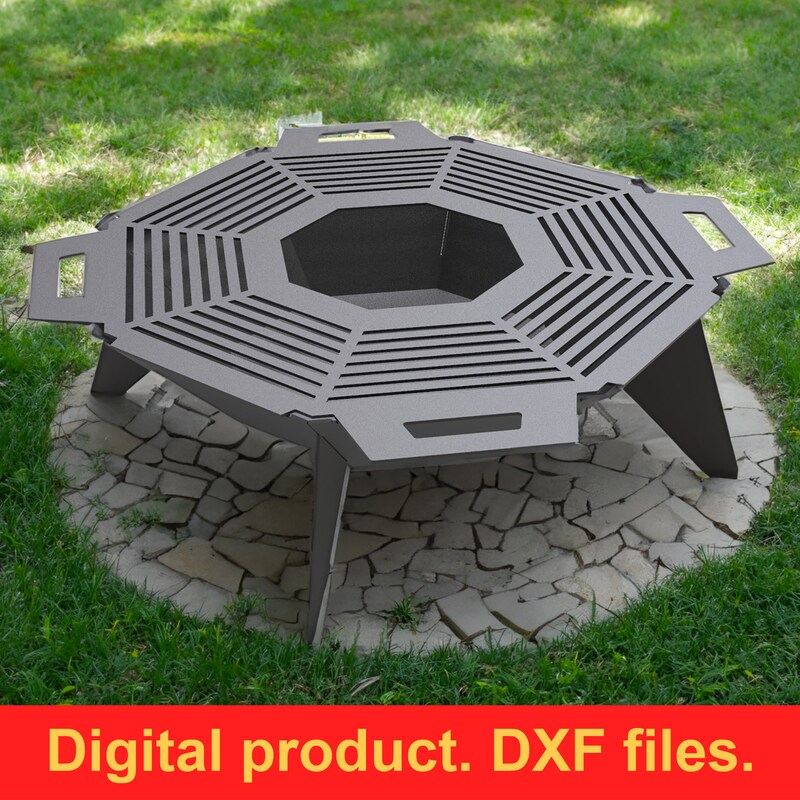 Fire Pit Dxf - Etsy