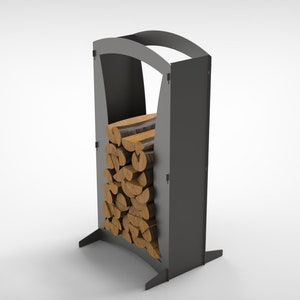Firewood Rack V6 Line H-43'', DXF Files for Plasma, Laser Cutting, CNC ...