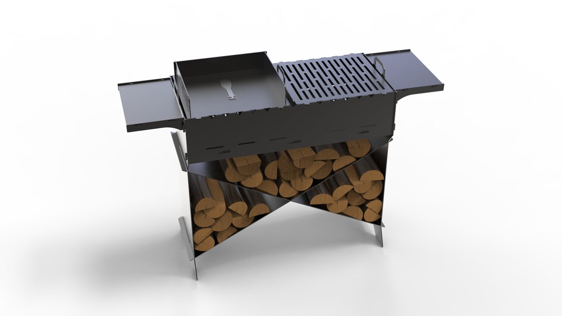 Brazier X V1 DXF Files for Plasma Cut Laser Cut CNC Fire | Etsy Canada