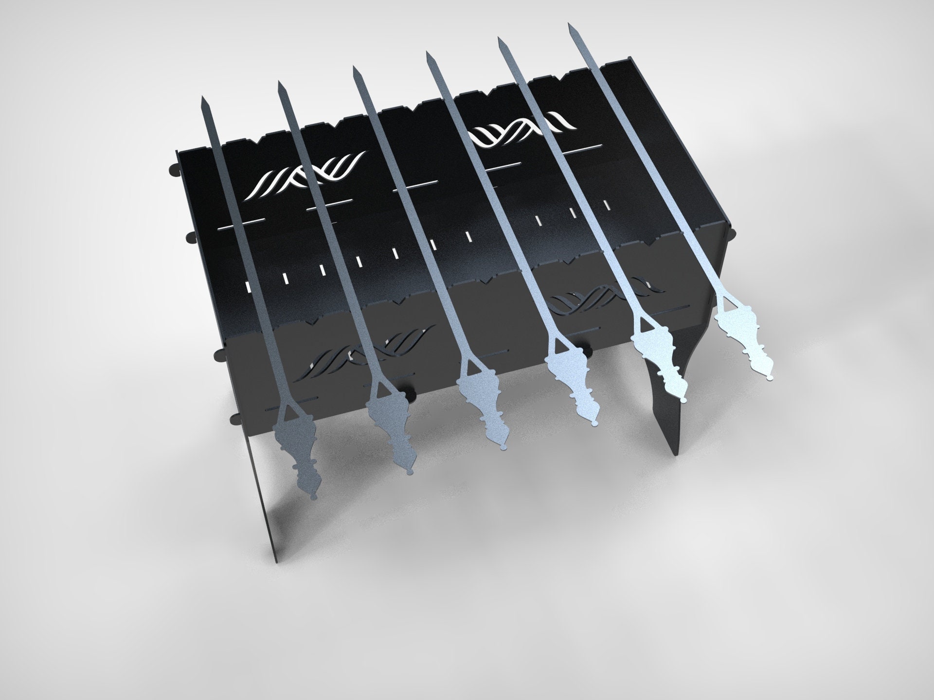 Skewers Chess Elephant DXF Files for Plasma Laser CNC. - Etsy