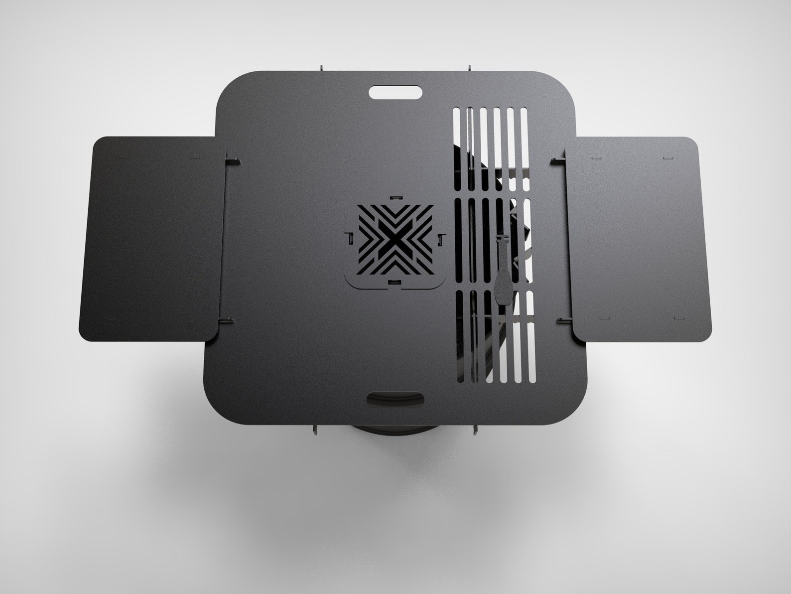 Square Fire Plate 80 Cm for Fire Barrel and Kettle Barbecue - Etsy