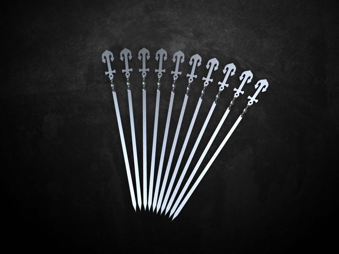 Skewers Anchor DXF Files for Plasma Laser CNC. Kebab - Etsy