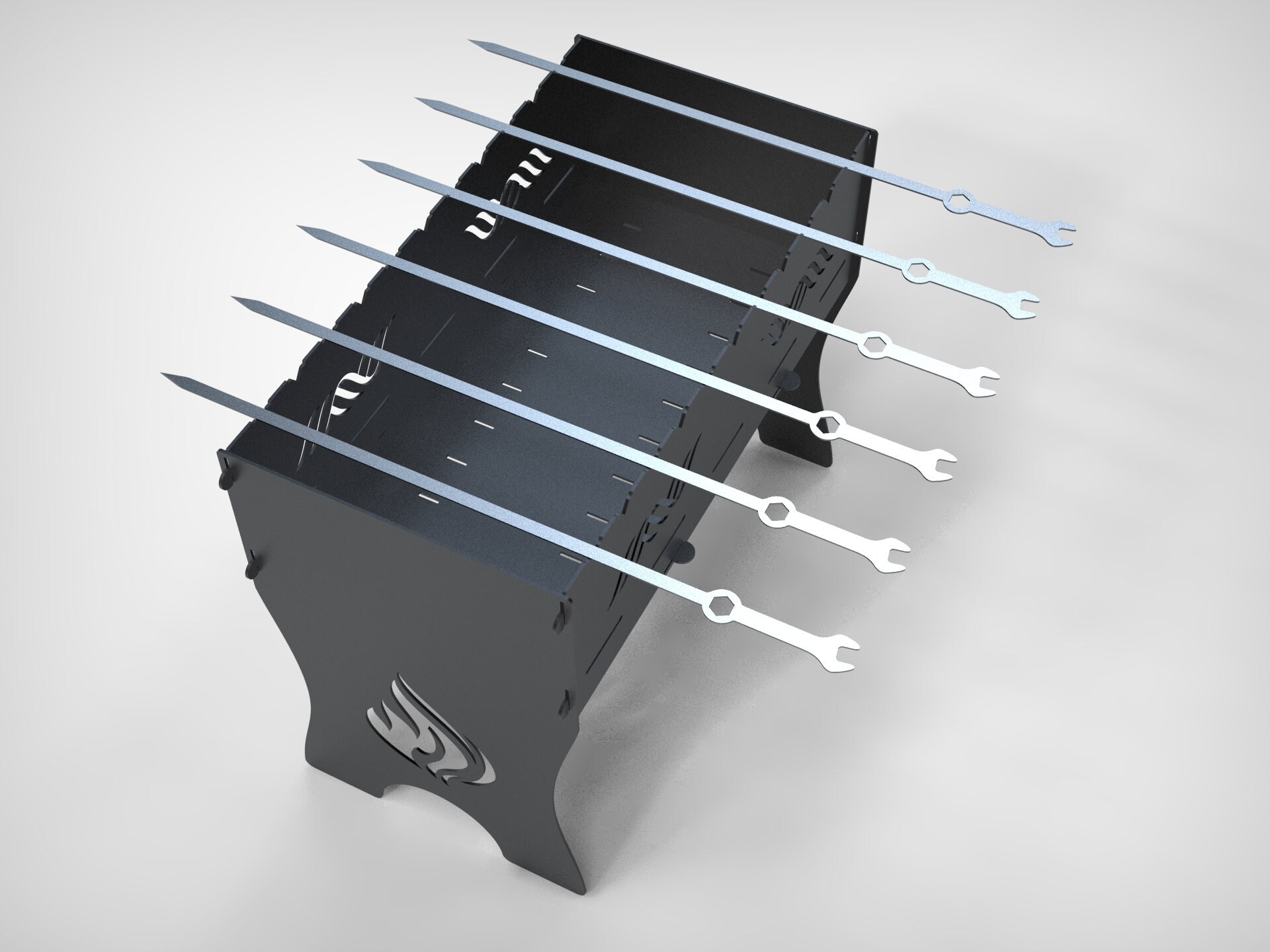 Skewers Wrench DXF Files for Plasma Laser CNC. Kebab - Etsy