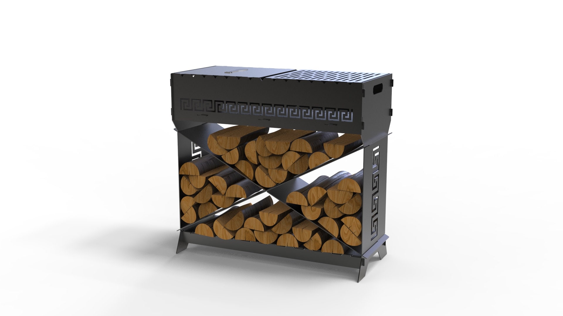 Brazier X V2 DXF Files for Plasma Cut Laser Cut CNC Fire - Etsy