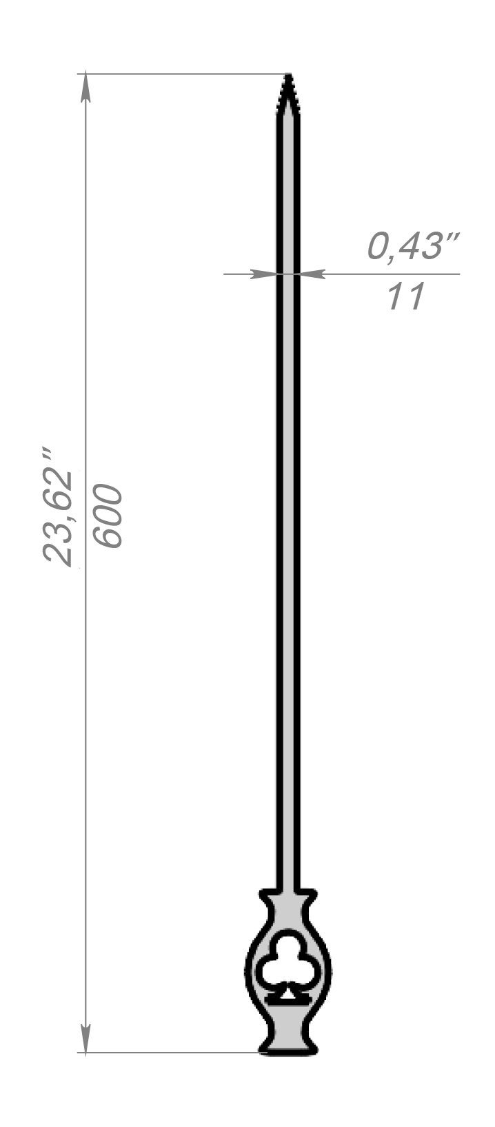 Skewers Clubs Cards DXF Files for Plasma Laser CNC. Kebab - Etsy