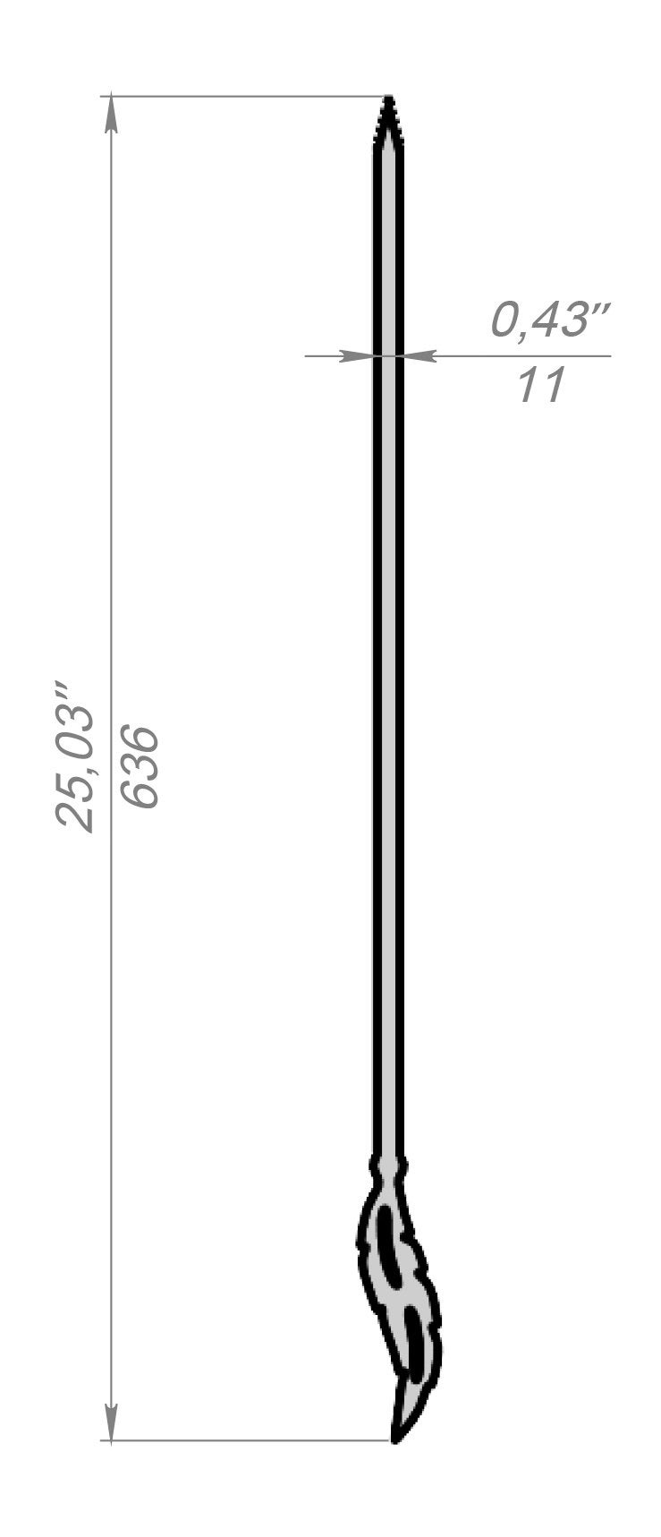 Skewers Feather DXF Files for Plasma Laser CNC. Kebab - Etsy